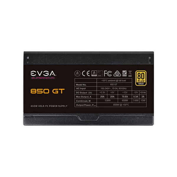 Buy EVGA SuperNova 850 GT 850 Watt 80 Plus Gold SMPS at Best Price ...