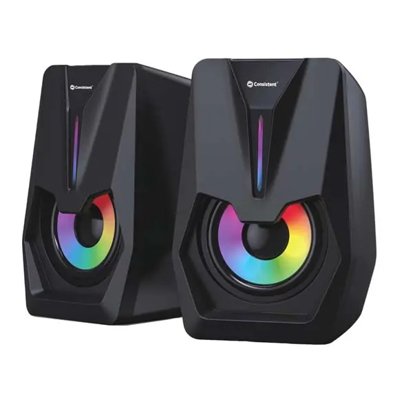 Buy Consistent SA RE GA MA Desktop Computer Speakers, 2.0 Channel, USB ...