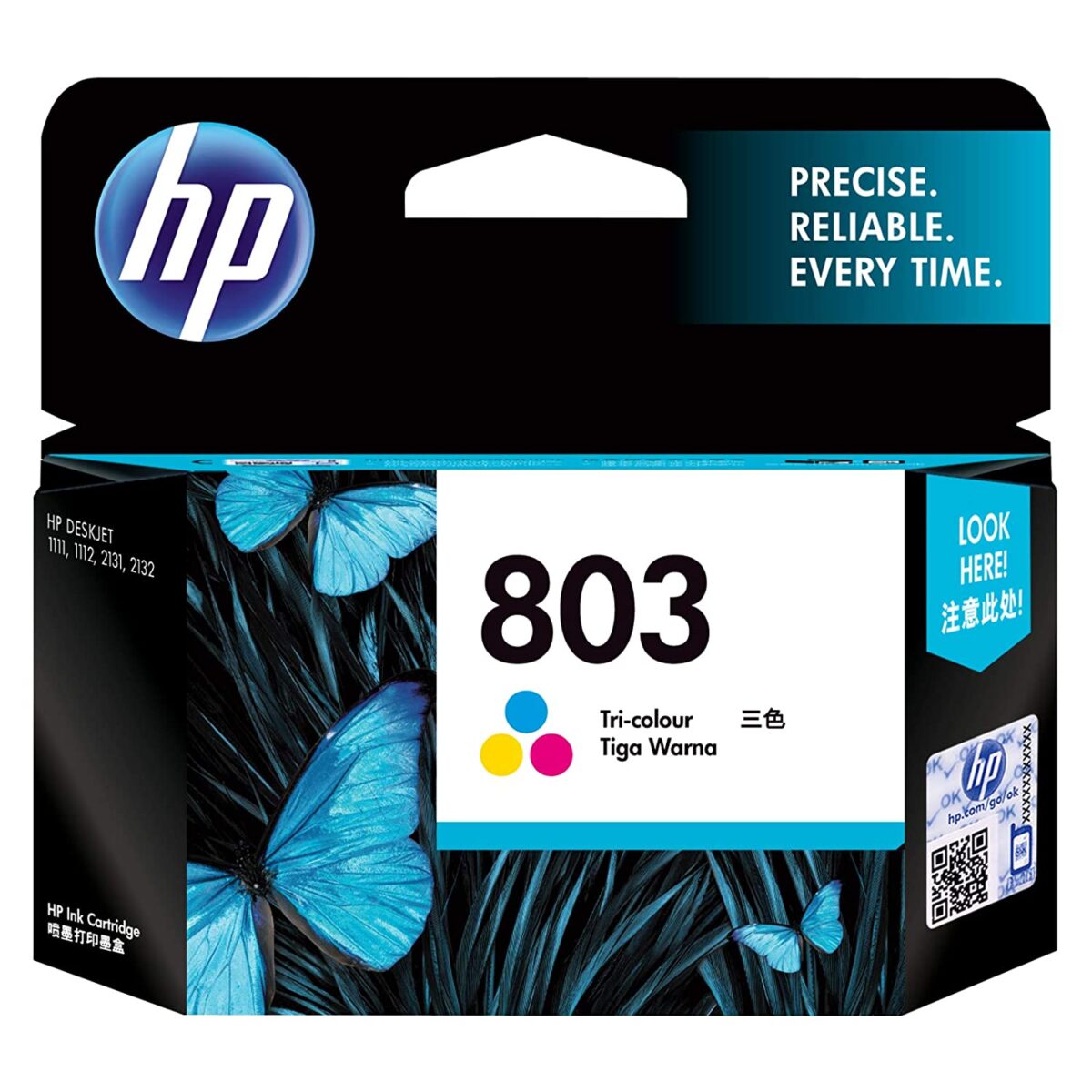 Buy HP 803 Tri-color Original Ink Cartridge at Best Price Online at ...